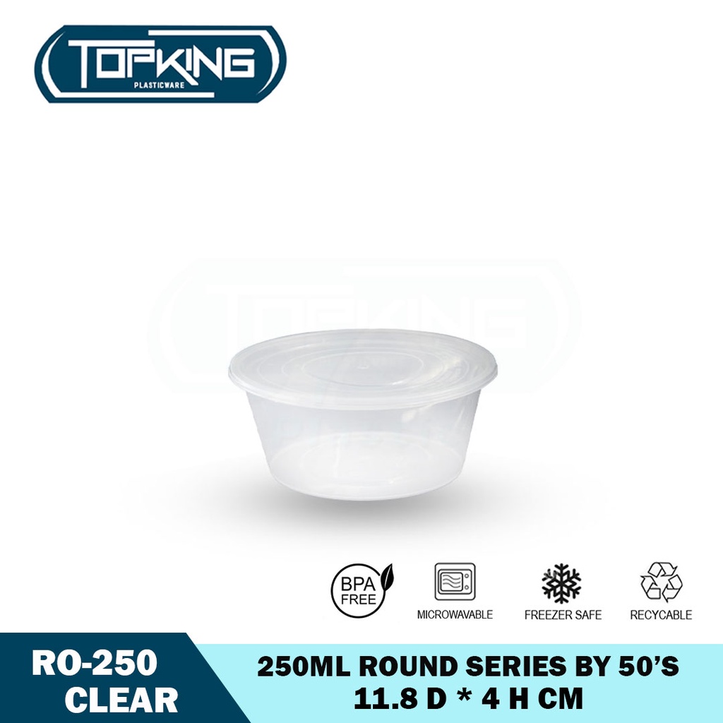 Ro 250 Clear Microwavable Container | Lazada PH
