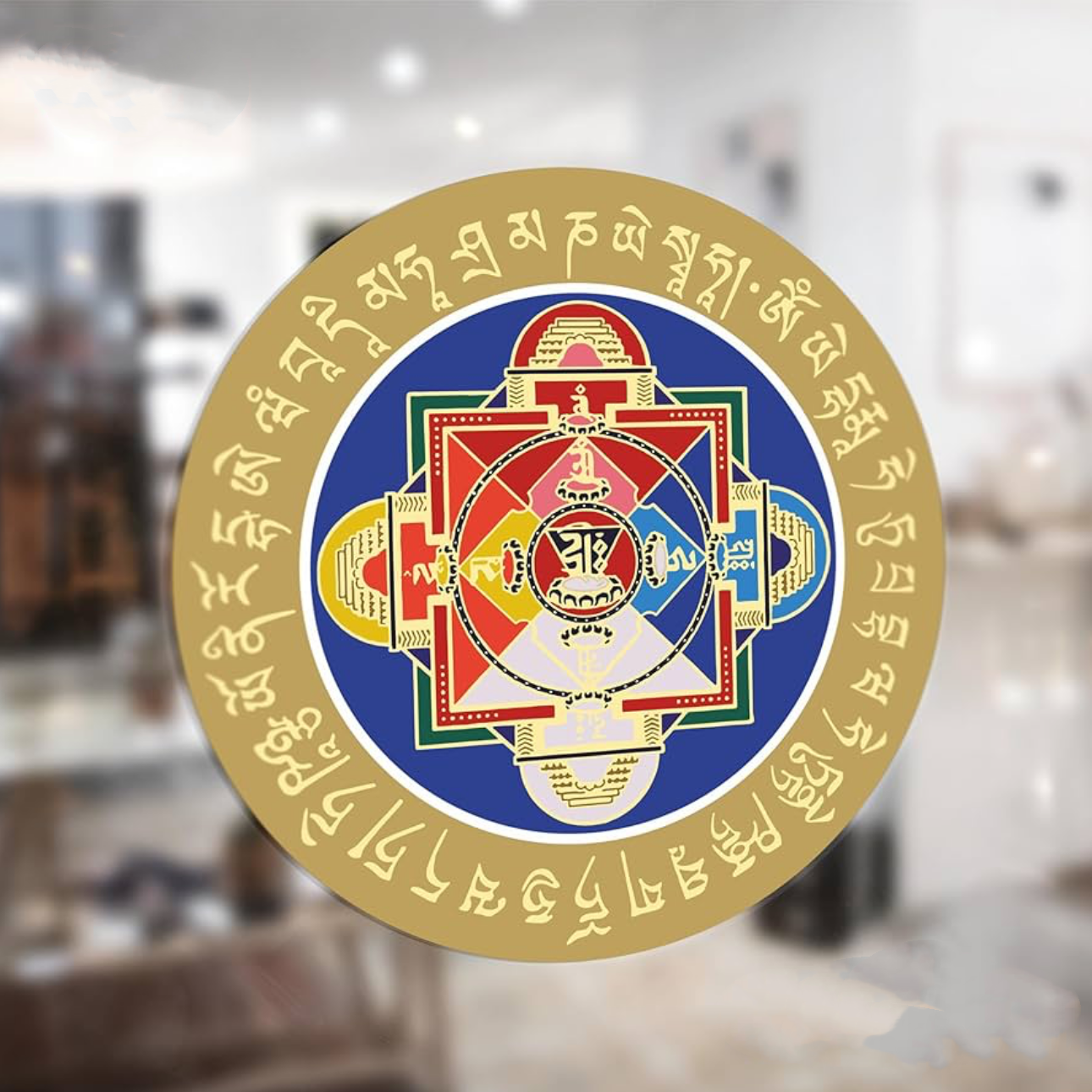 Feng Shui Amulet Stickers For Wealth For Health Lucky Charms Sticker ...