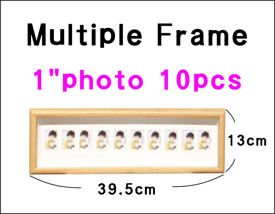 Wooden Multiple Photo Frame / Decor Picture Stand Baby Family Wedding ...