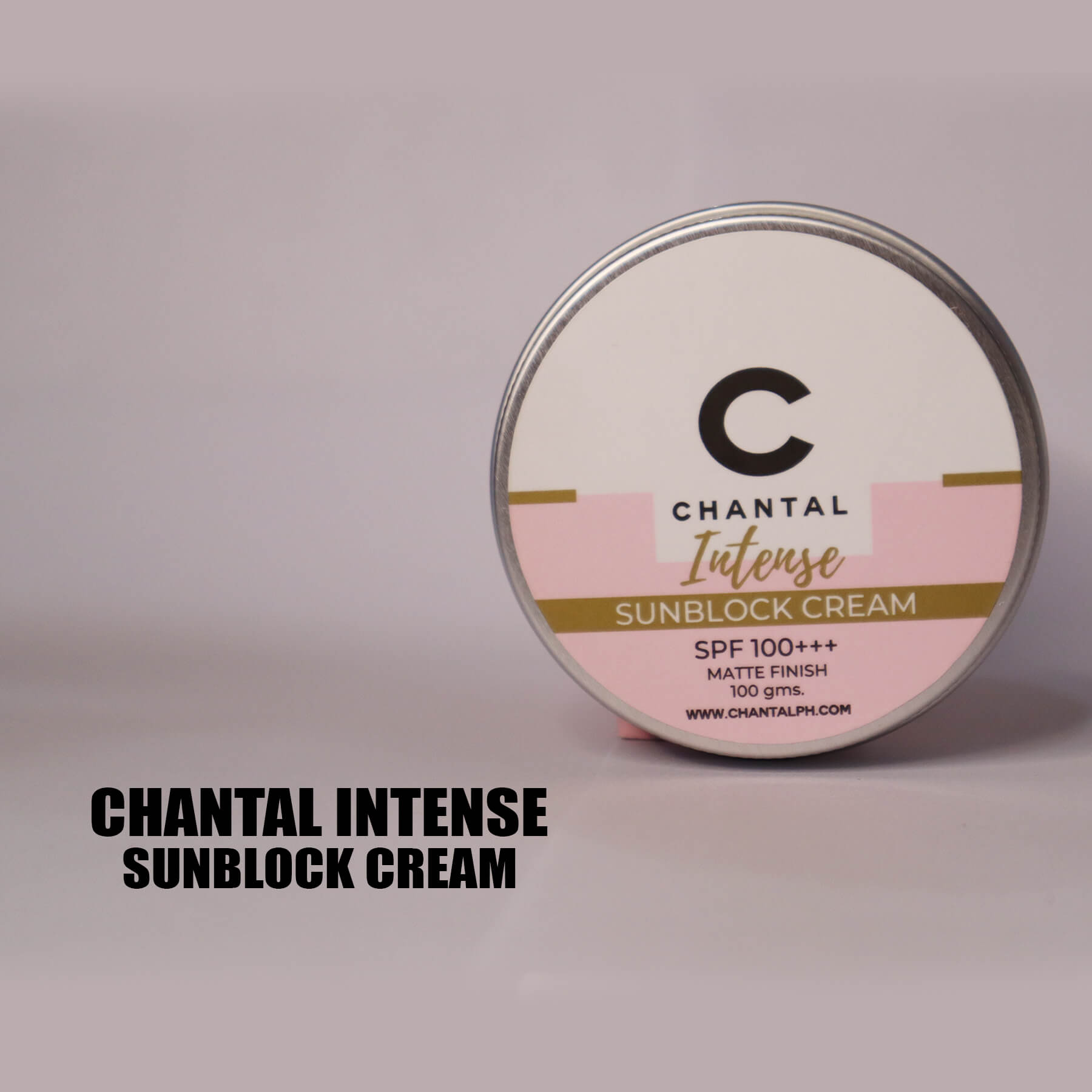 (*1) CHANTAL INTENSE Sunblock Cream Matte Finish 100 gms Spf 100 The ...