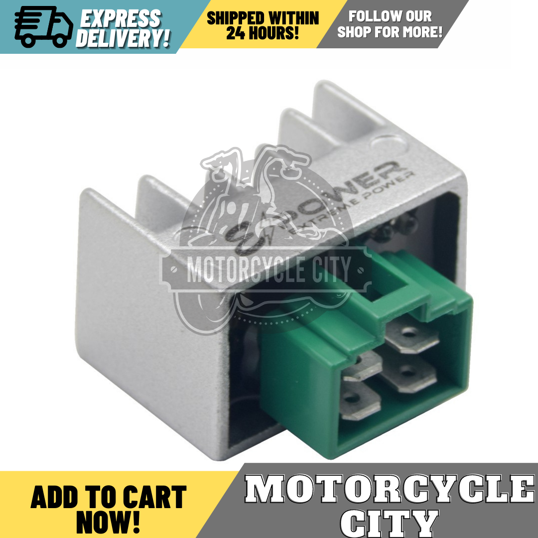 E-POWER Motorcycle Rectifier / Regulator for RAIDER 150, SMASH 110 ...