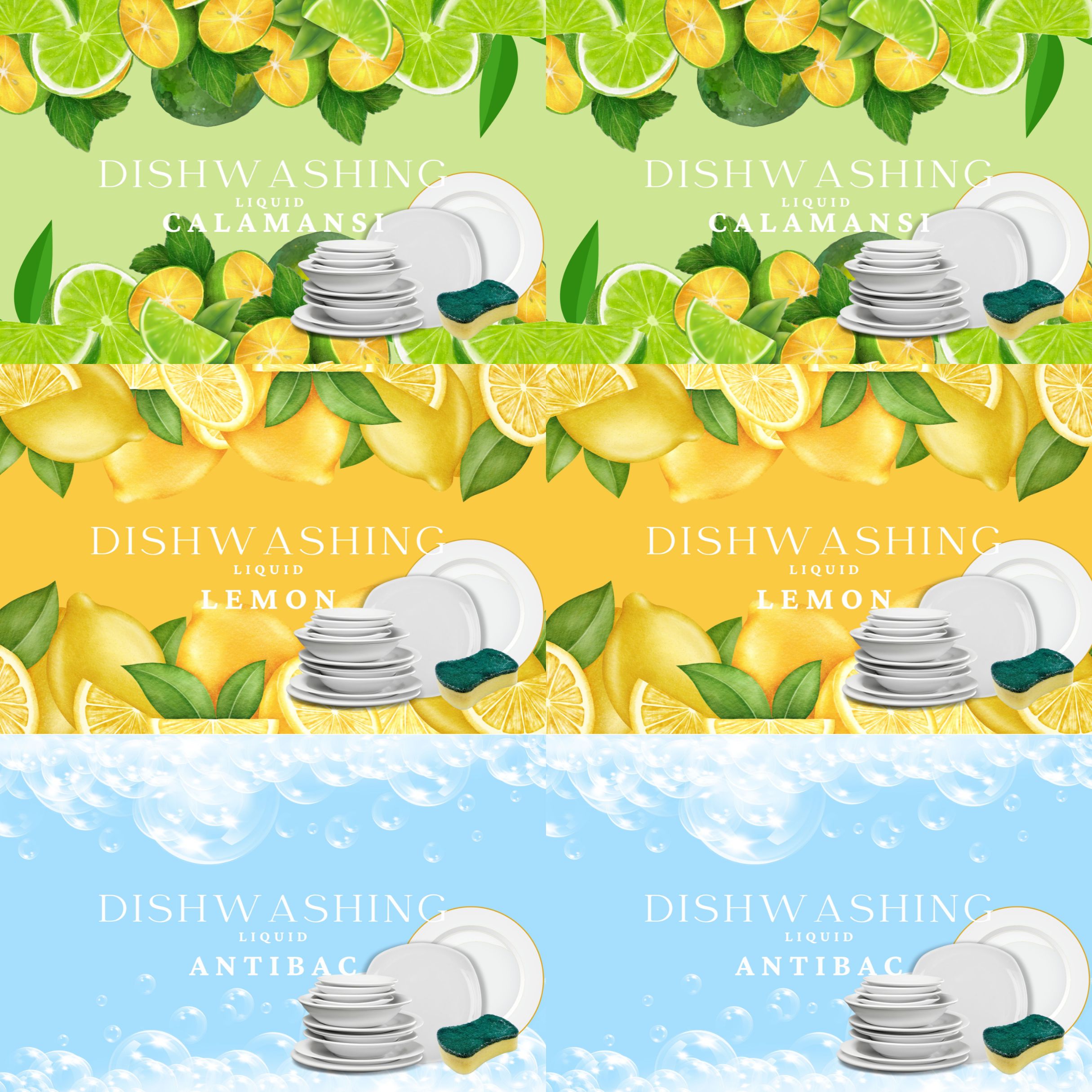 WATERPROOF sticker Lemon Calamansi Antibac Scent 2x3 Inches 10 Pcs for ...