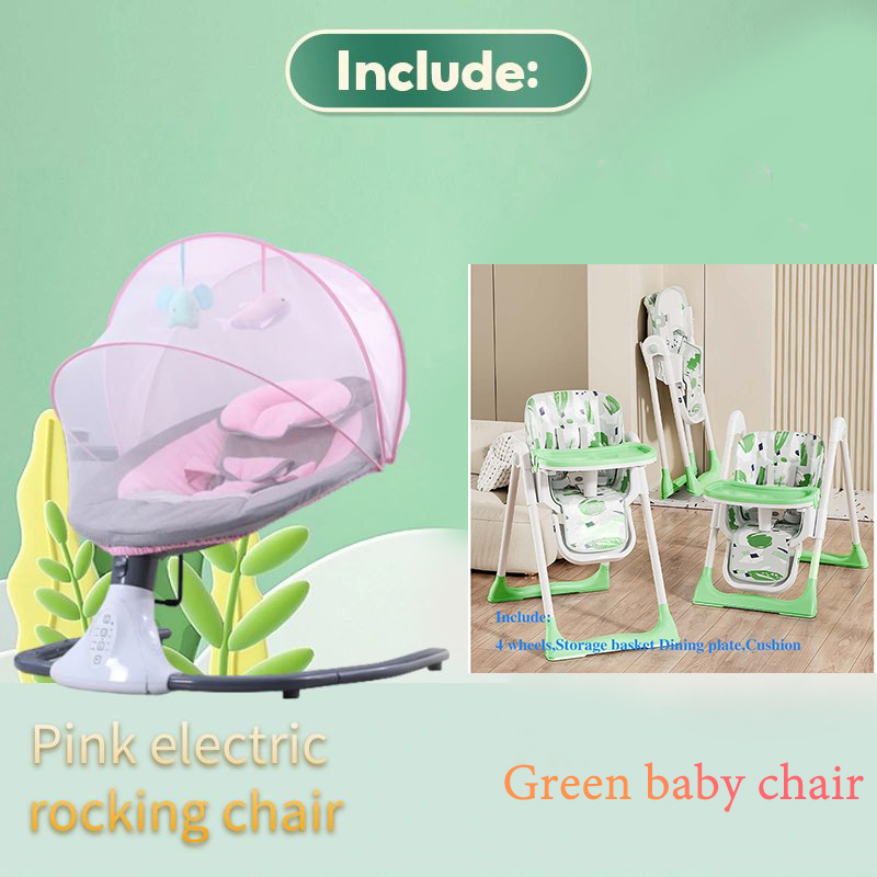 Multi functional Baby Electric Rocking Chair 0-18 months baby Motorized ...