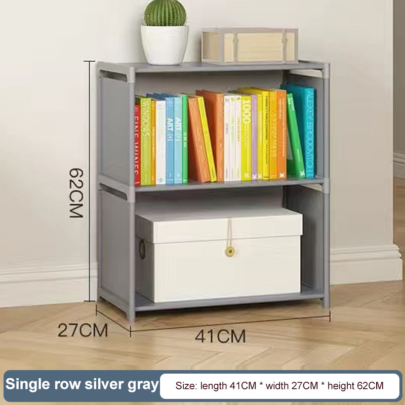 BookShelf 1/2/3/4 Row BookShelf Kid Toy Storage Rack Multi Function ...