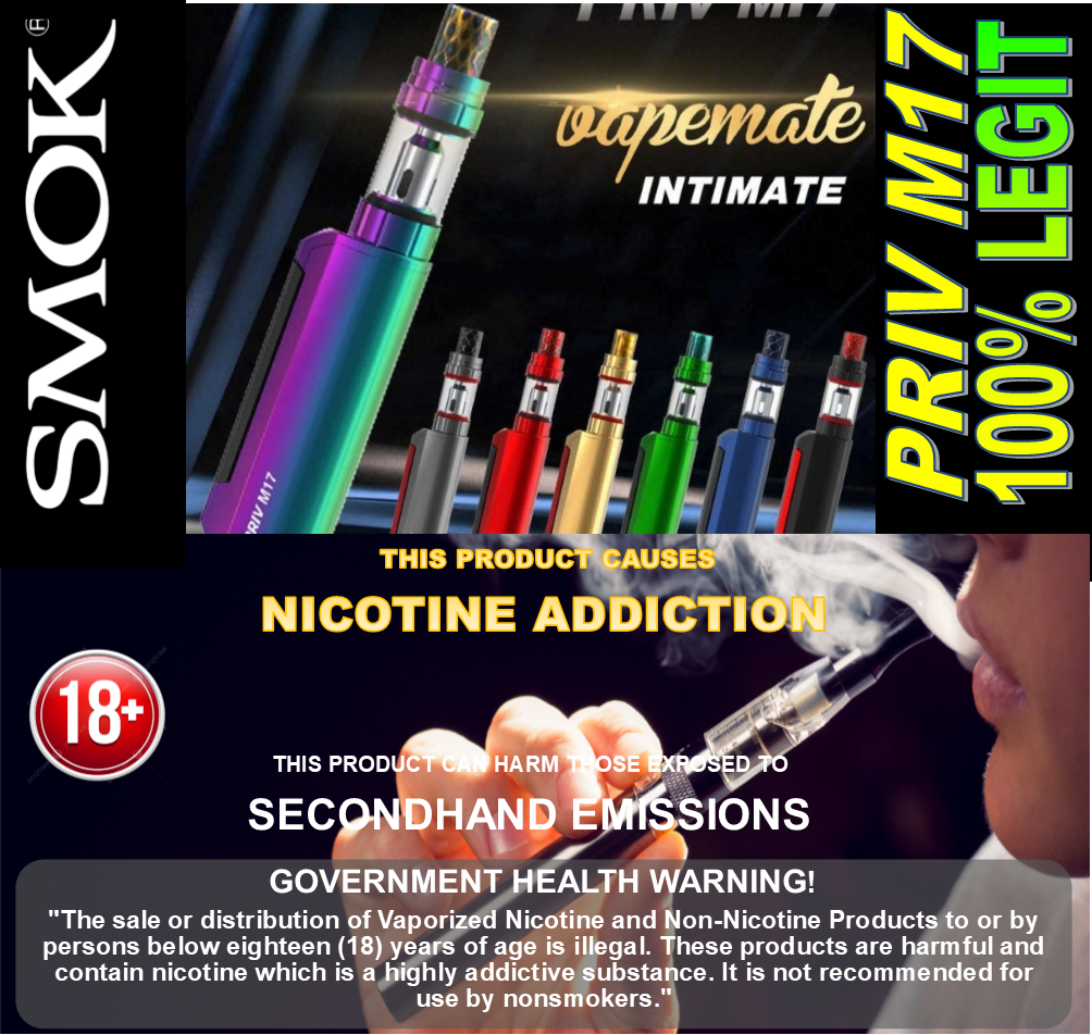 SMOK Priv M17 Starter Kit 1200mAh | Lazada PH