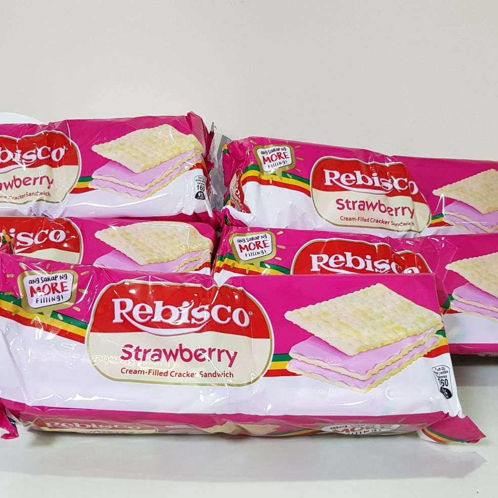 Rebisco Strawberry Sandwich 32gx10x5packs | Lazada PH