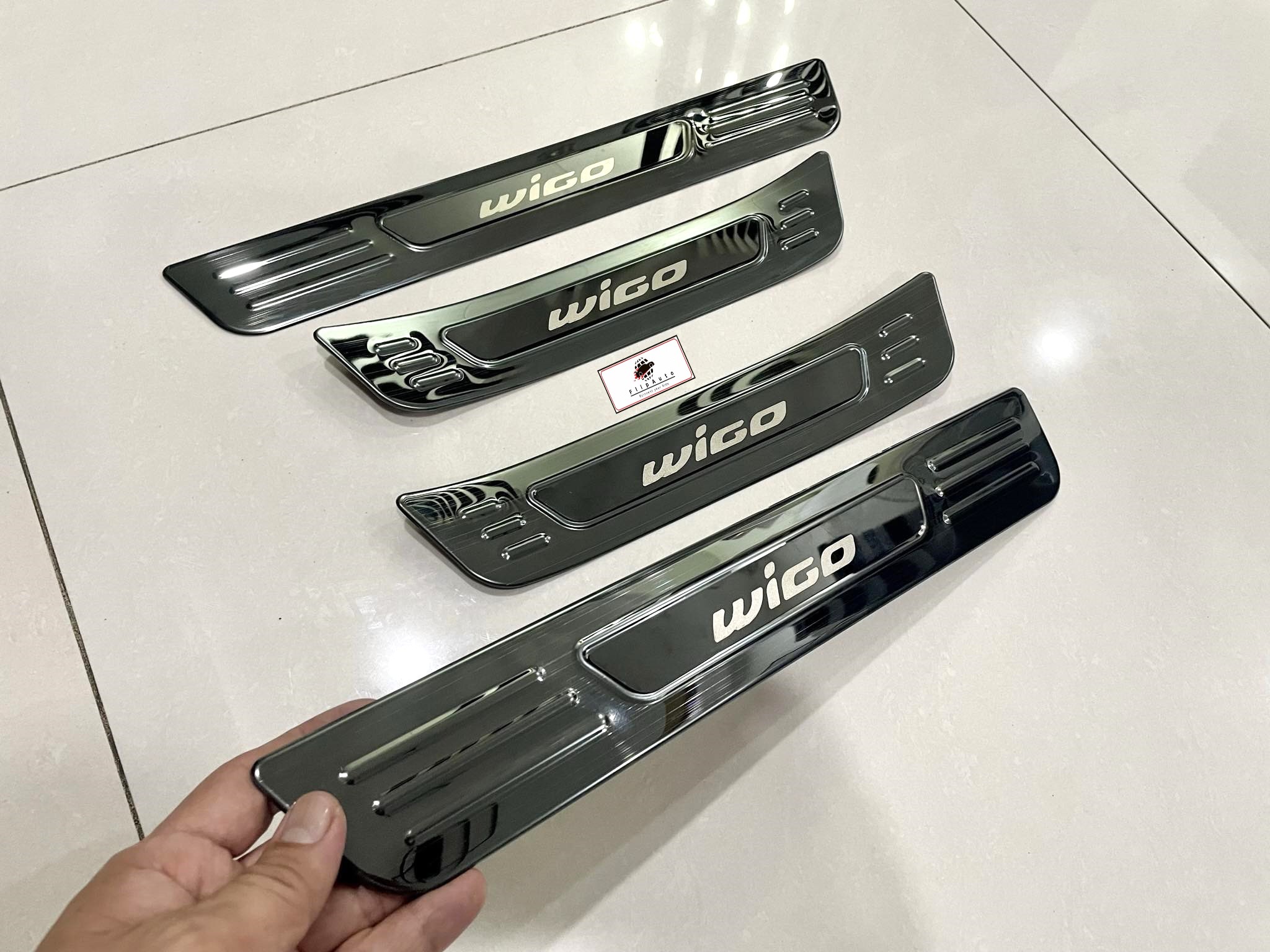 TOYOTA WIGO 2024 Next Gen DOOR SIDE STEP SILL Wigo Accessories | Lazada PH
