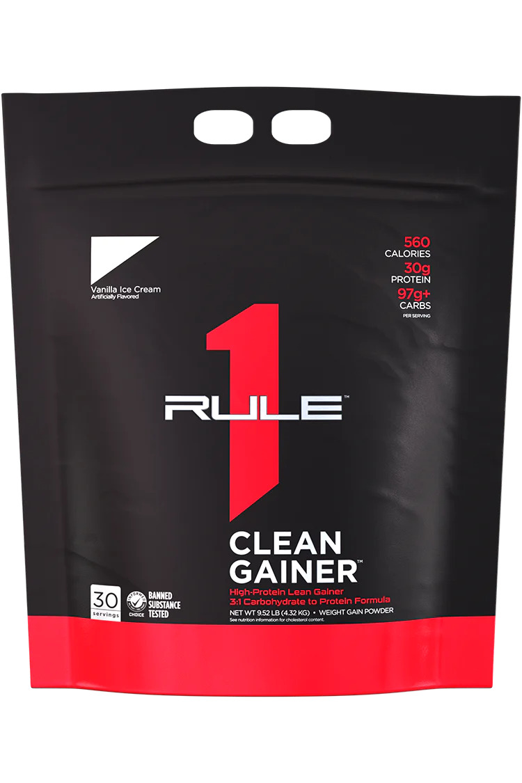 Rule 1 Clean Gainer 30 servings. FREE Shaker | Lazada PH