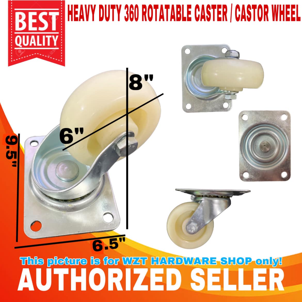 Heavy Duty 360 Rotatable Caster Wheel / Castor Wheel 2" / 2.5” / 3” (1 ...