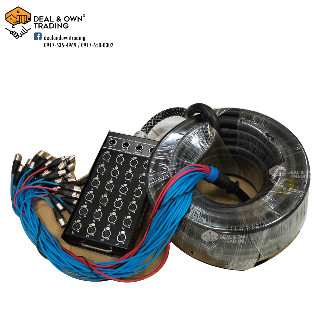 Hi Pro Snake Cable 24+4 (30M) Japan Technology | Lazada PH