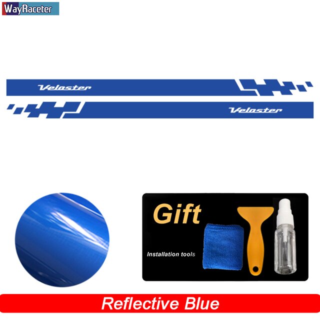 Racing Sport Rally Car Hood Decal Bonnet Body Kit Side Stripes Skirt ...