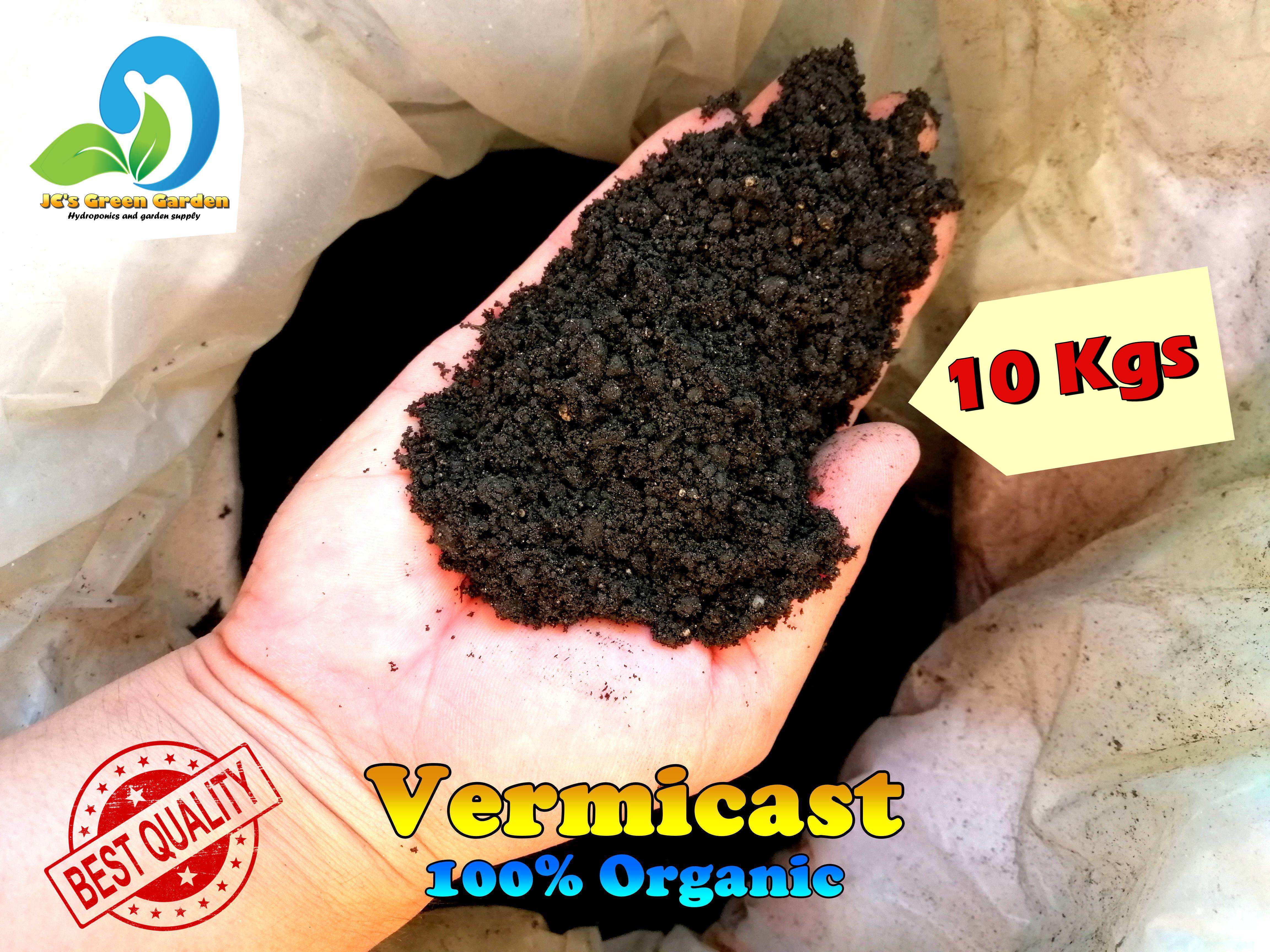 (10KILOS) PURE Vermicast/High Quality (100% Organic and Pure Worm ...