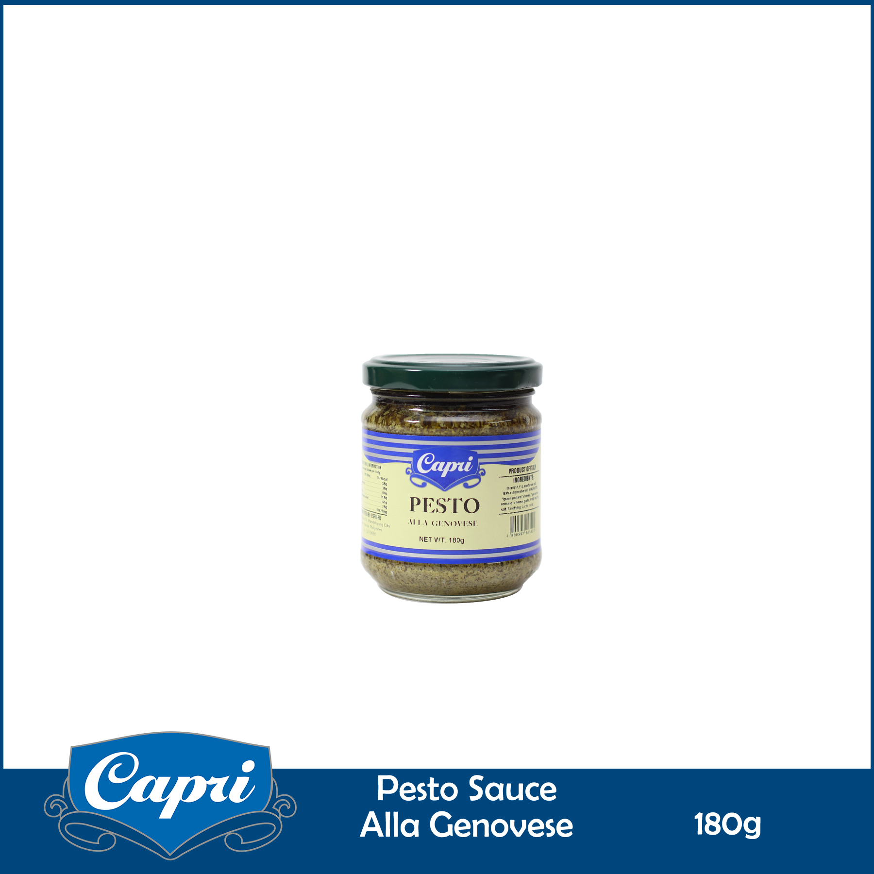 Capri Pesto Sauce alla Genovese 180g | Lazada PH