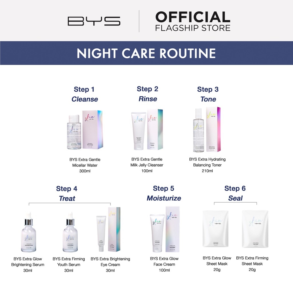 Skin by BYS Extra Glow Face Cream 100ML | Lazada PH