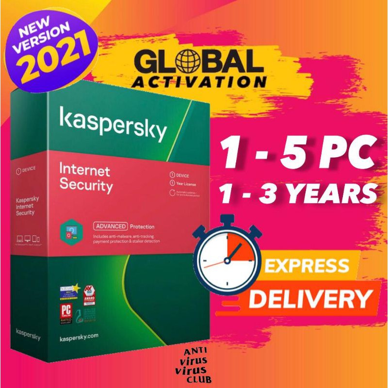 KASPERSKY INTERNET SECURITY 2021 GENUINE ANTIVIRUS | Lazada PH
