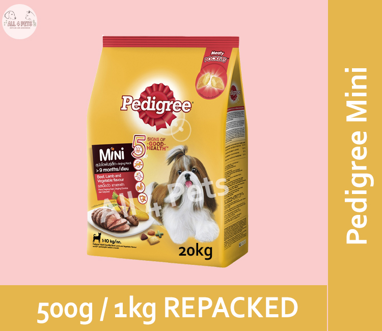 Pedigree Mini Dry Food REPACKED | Lazada PH