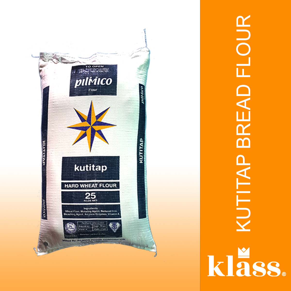 Kutitap Bread Flour 1kg (Hard Wheat Flour, 1st Class Flour) | Lazada PH