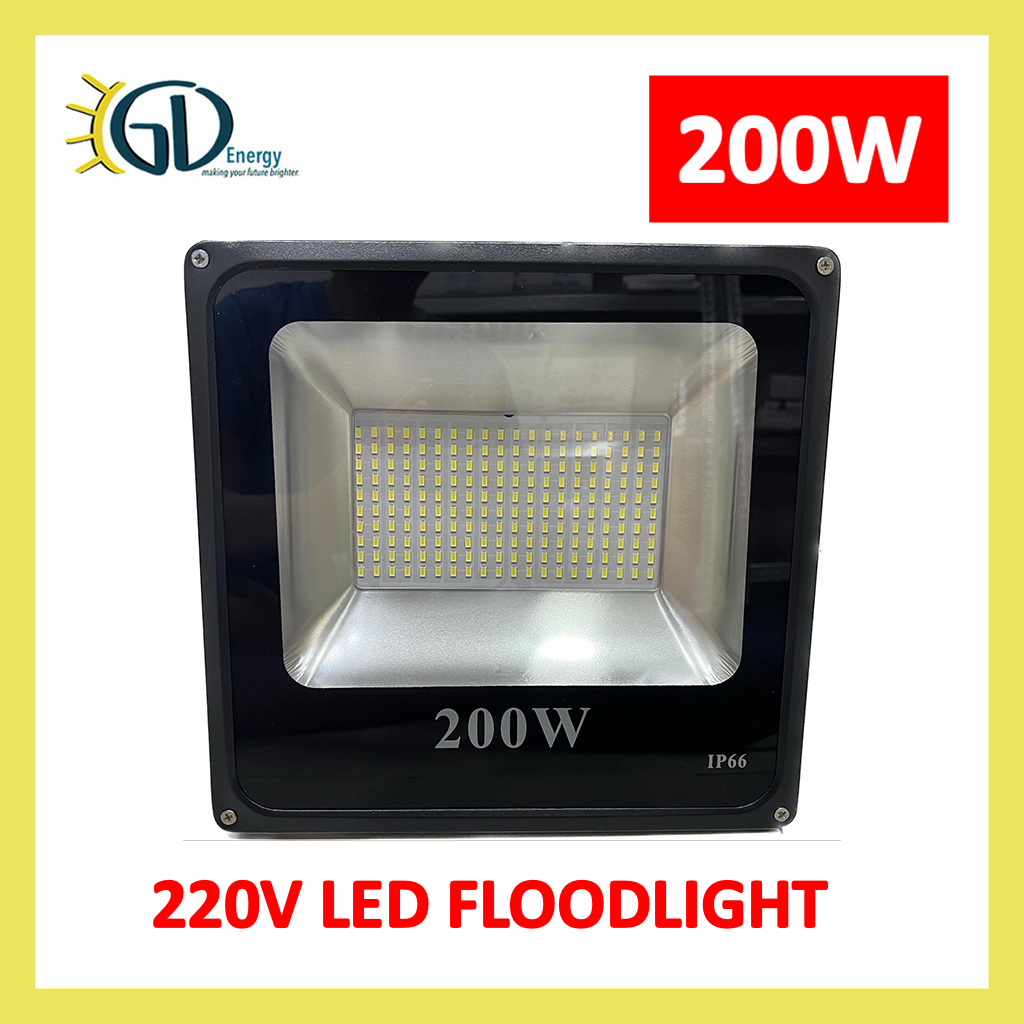 100W , 200W , 300W , 400W LED Light 220V Outdoor Lamp IP66 Waterproof ...