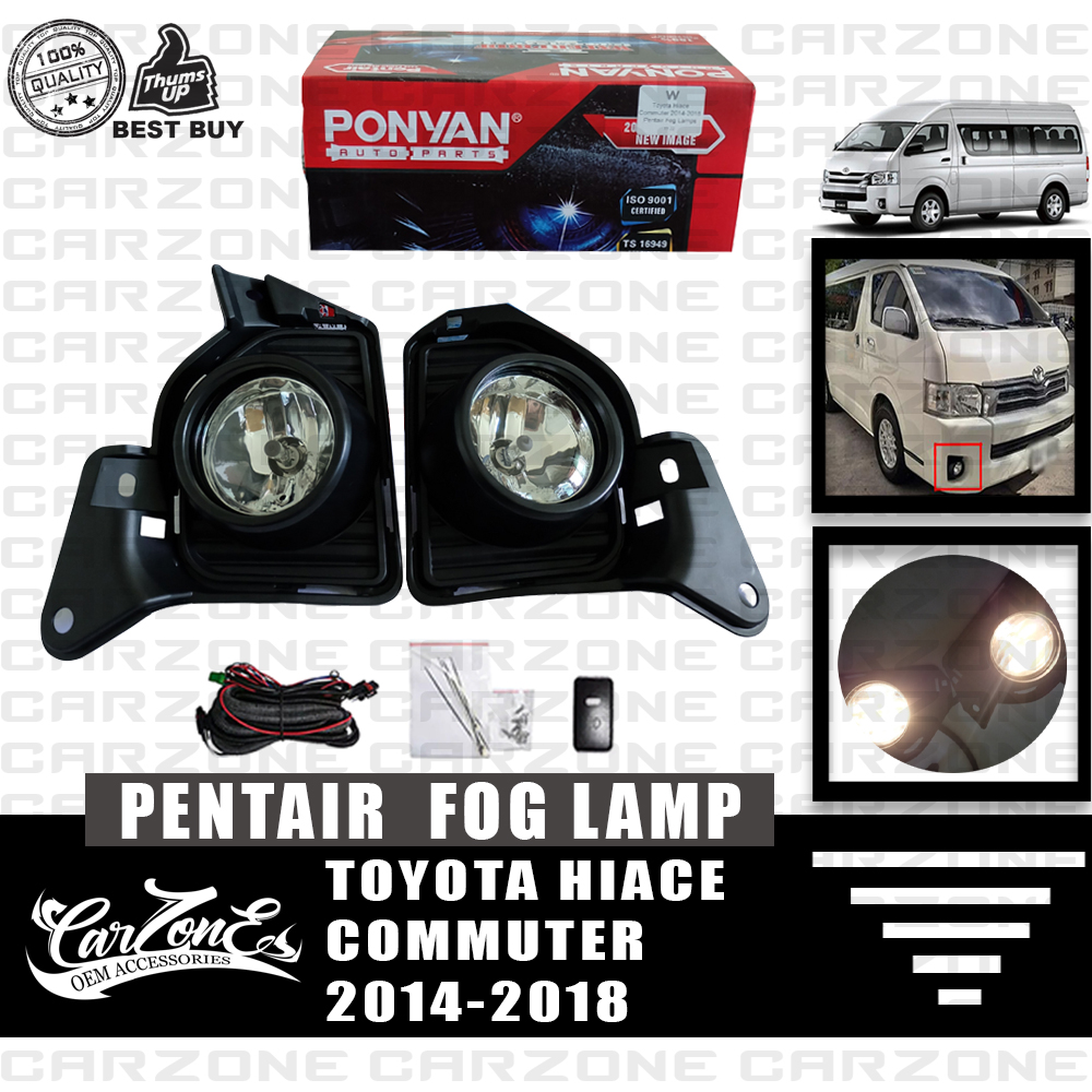 Toyota Hiace Commuter 2014-2018 Pentair Fog Light / Foglight Fog Lamp ...