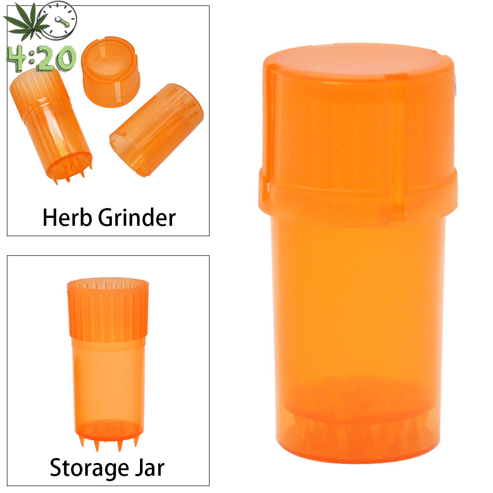 ที่บด เครื่องบดสมุนไพร 420HONEYPUFF 1 Pcs Black 44MM 3 Layers Spice ...