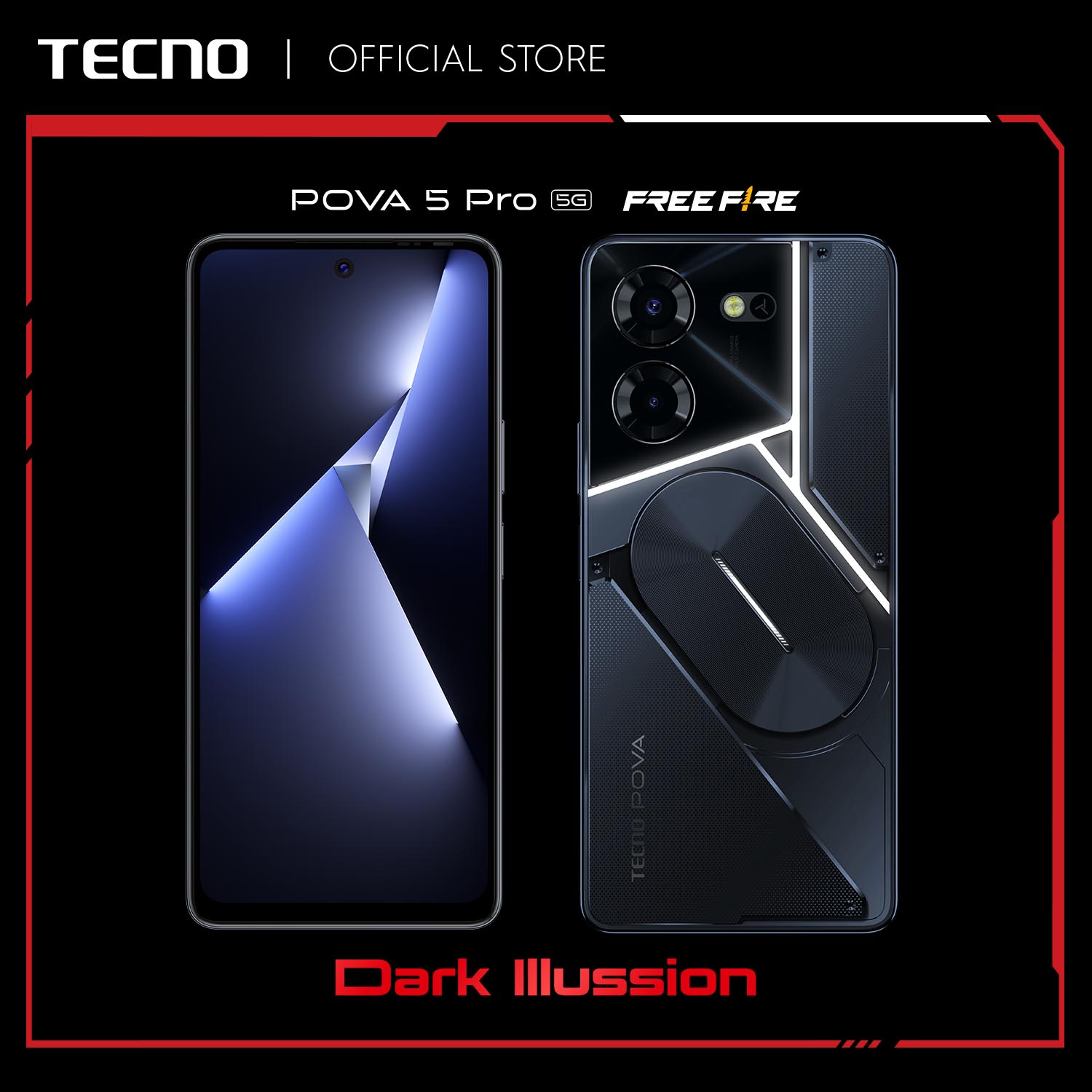 Tecno Pova 5 Pro 2024 big sale Cellphone Original 16+512GB 5G Android11 ...