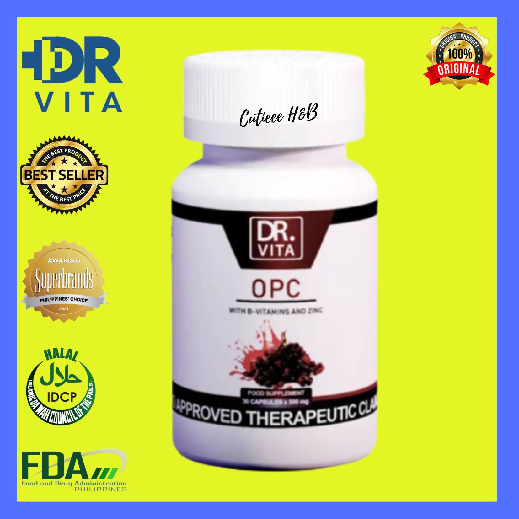 Dr. Vita OPC with B-Vitamins and Zinc | Lazada PH