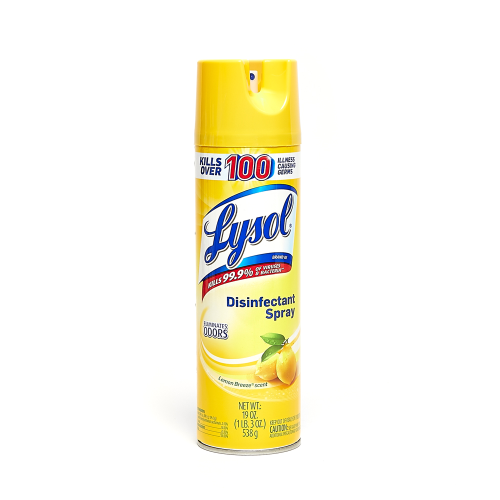 Lysol Lemon Breeze Disinfectant Spray 538g | Lazada PH