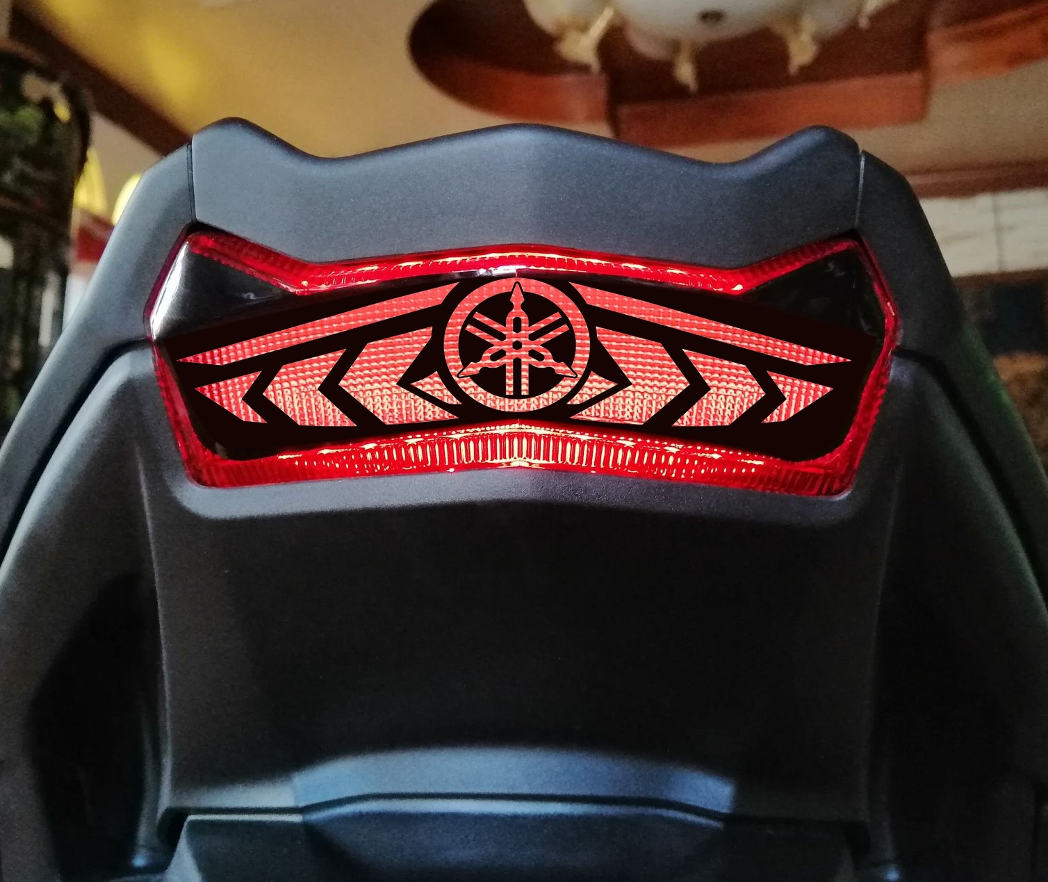 Tail Light Decal Sticker Film For Yamaha Aerox V2 2021 Arrow design V2 ...