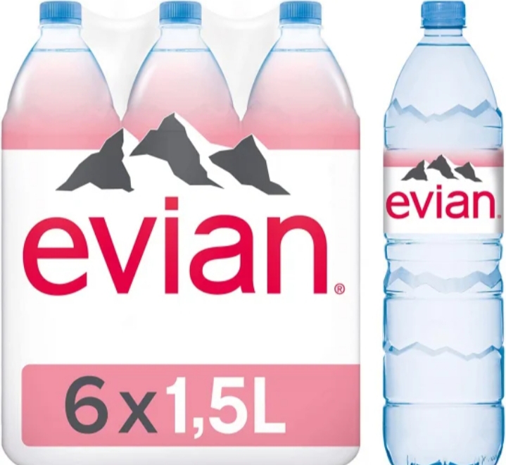 Evian Natural Mineral Water 6x1.25L/1.5L | Lazada PH