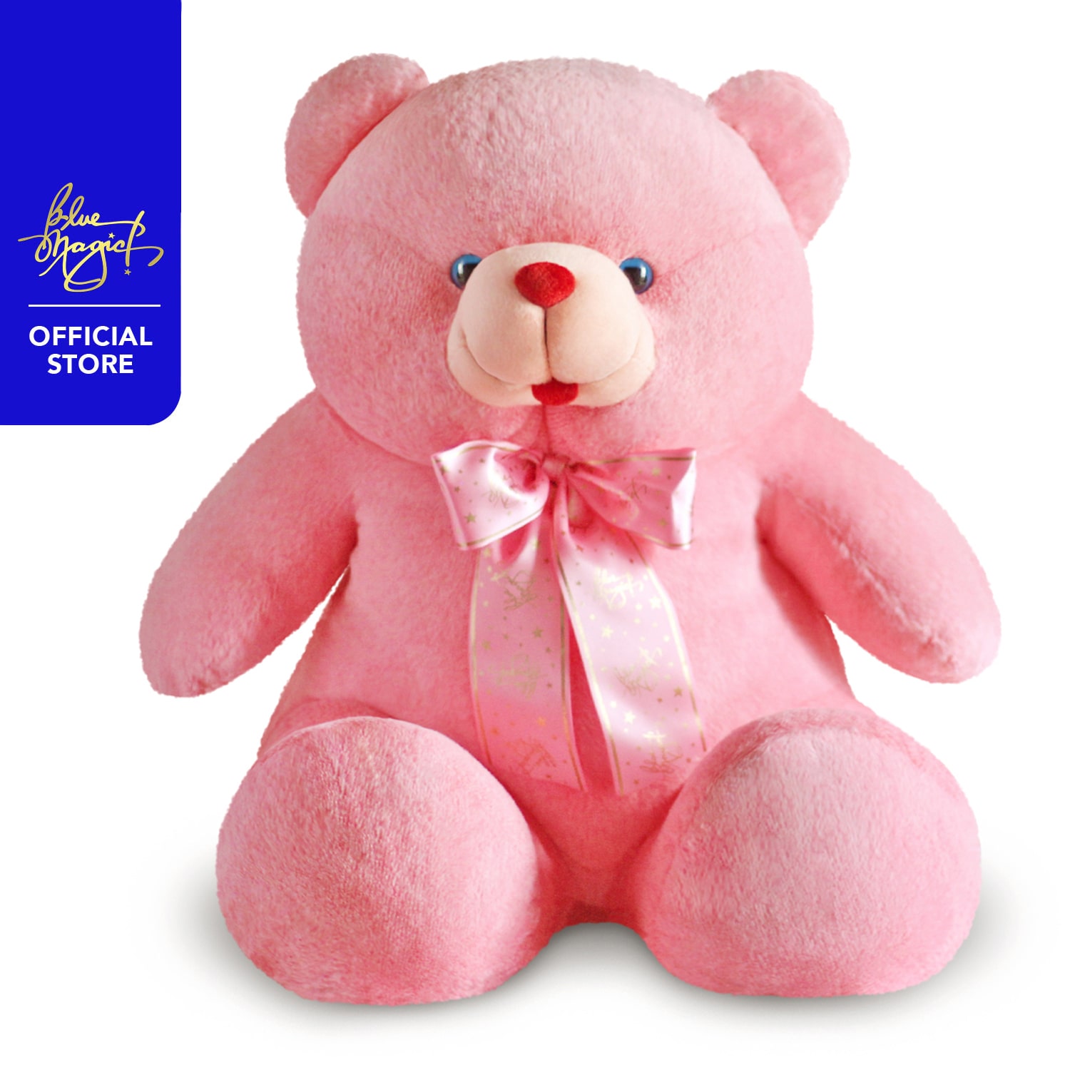 Blue Magic Skippy Large Pink Bear Stuffed Toy | Lazada PH