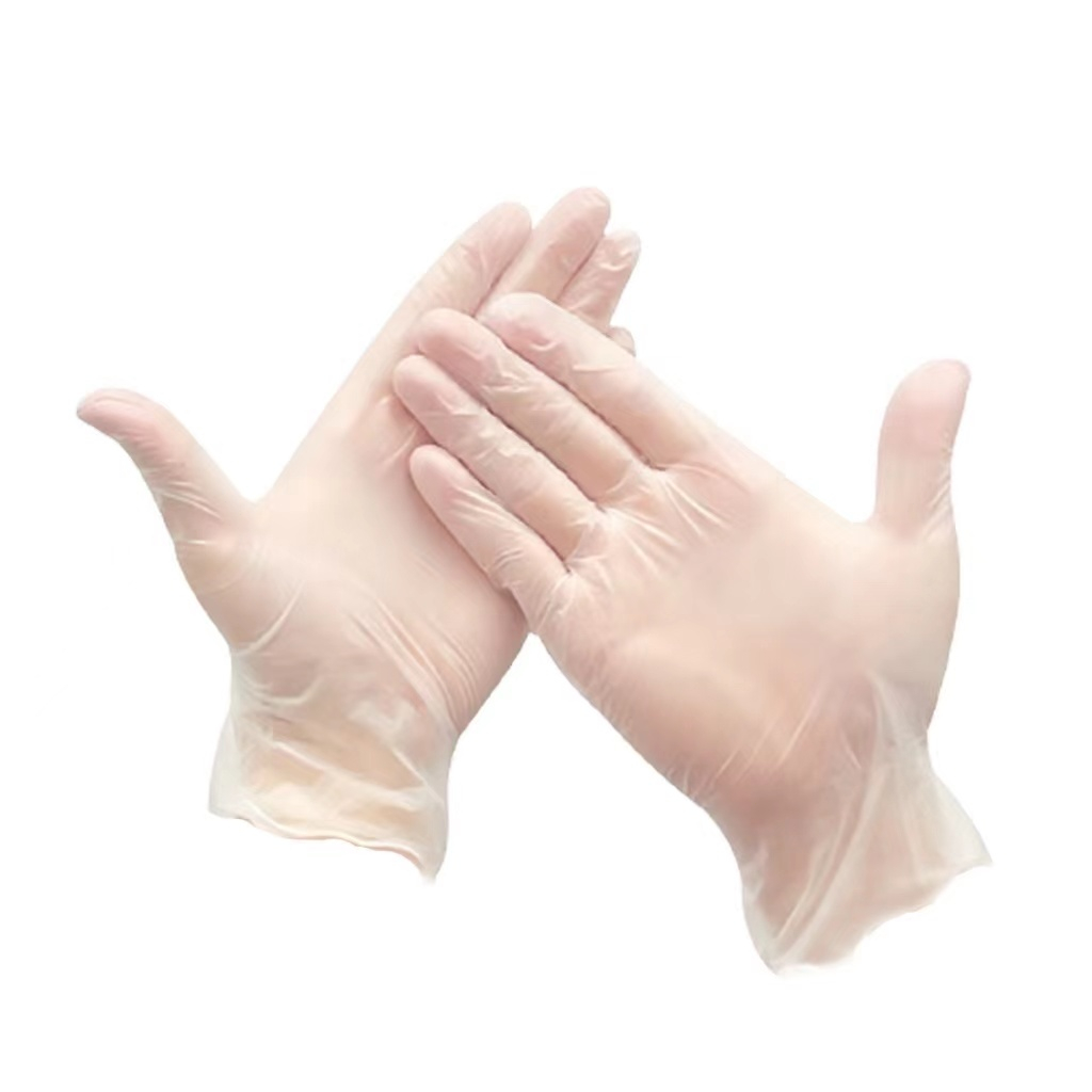 TQTQ 100pcs VINYL/NITRILE GLOVES BLACK MULTI-PURPOSE DISPOSABLE ...