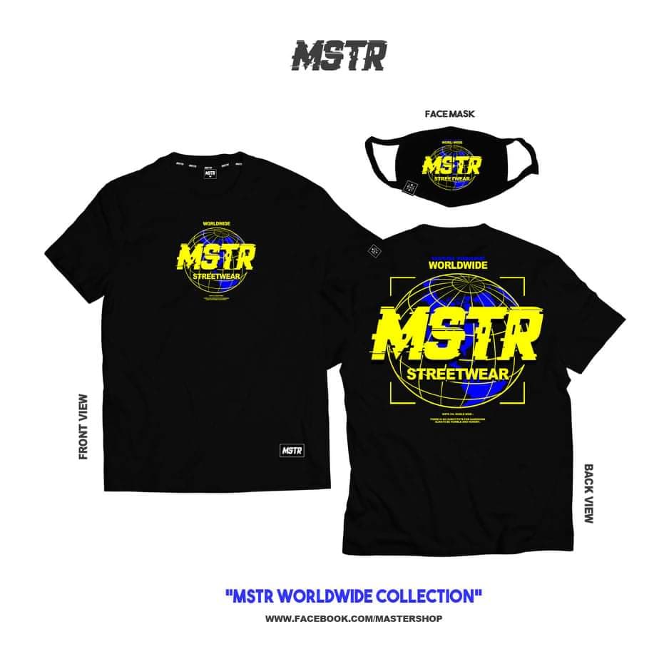 MSTR Co. - WORLDWIDE T-SHIRT (BLACK) | Lazada PH