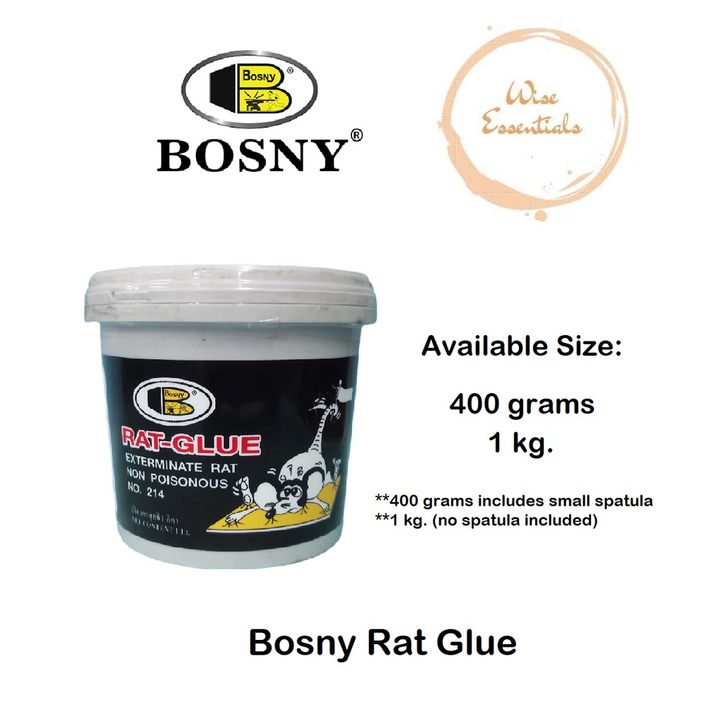 BOSNY Rat Glue 400g & 1KG | Lazada PH