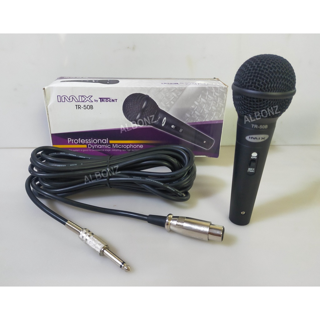 Imix by Trident TR-50B Professional Dynamic Microphone | Lazada PH