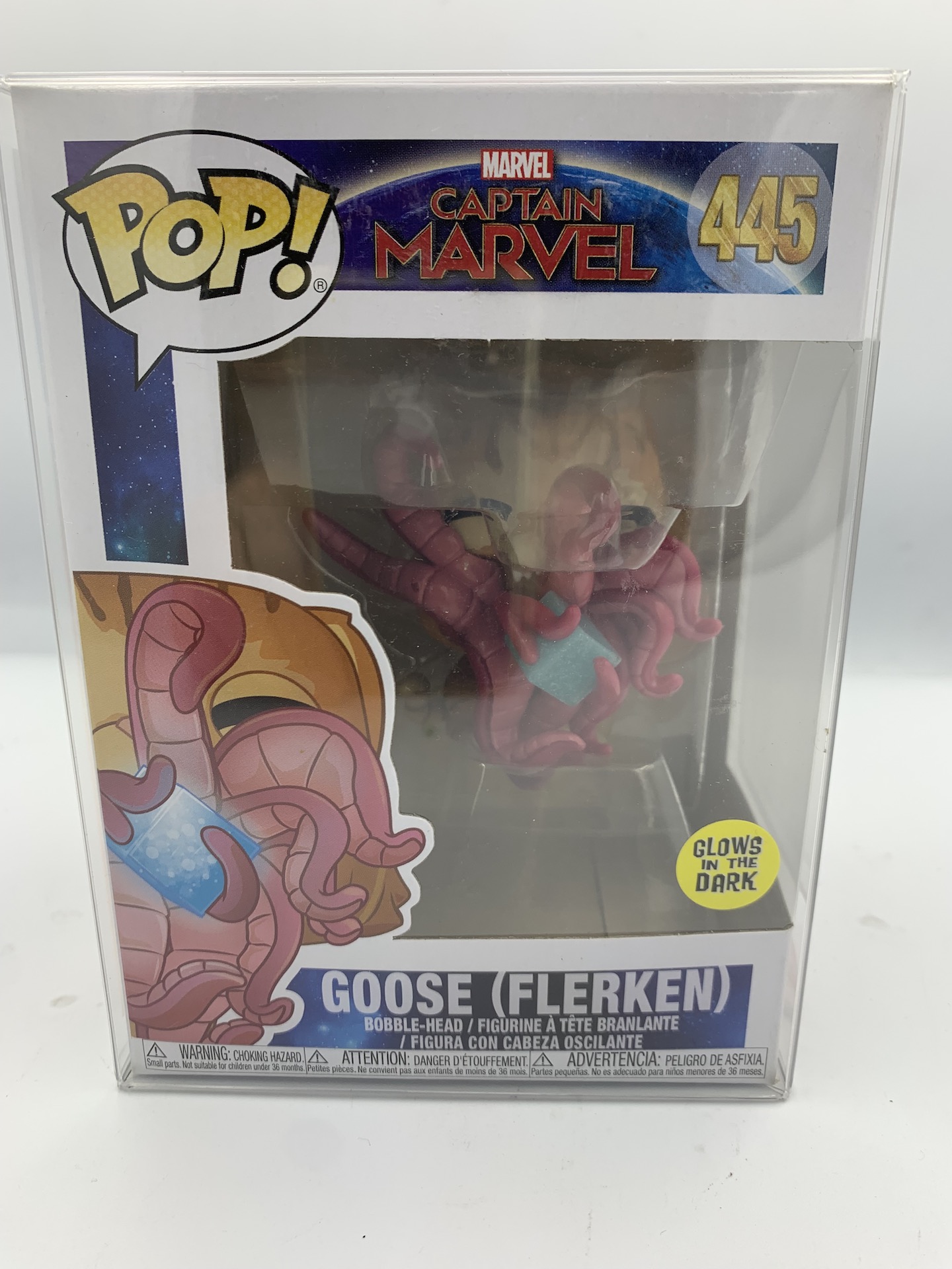 Funko Pop Captain Marvel Goose (Flerken) GITD #445 | Lazada PH