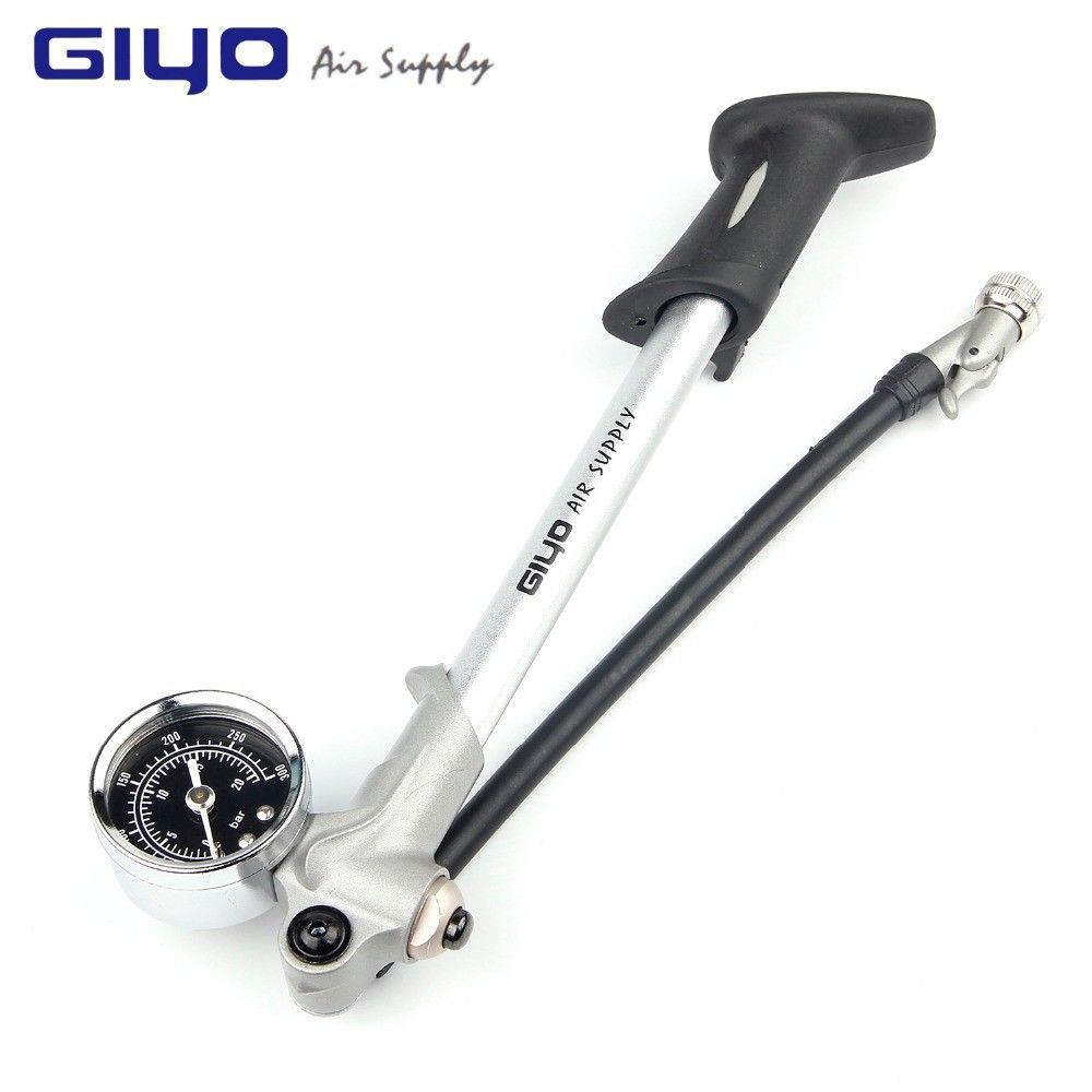 GIYO Pump Bike Air Pump 300psi High Pressure Bike Air Shock Pump ...