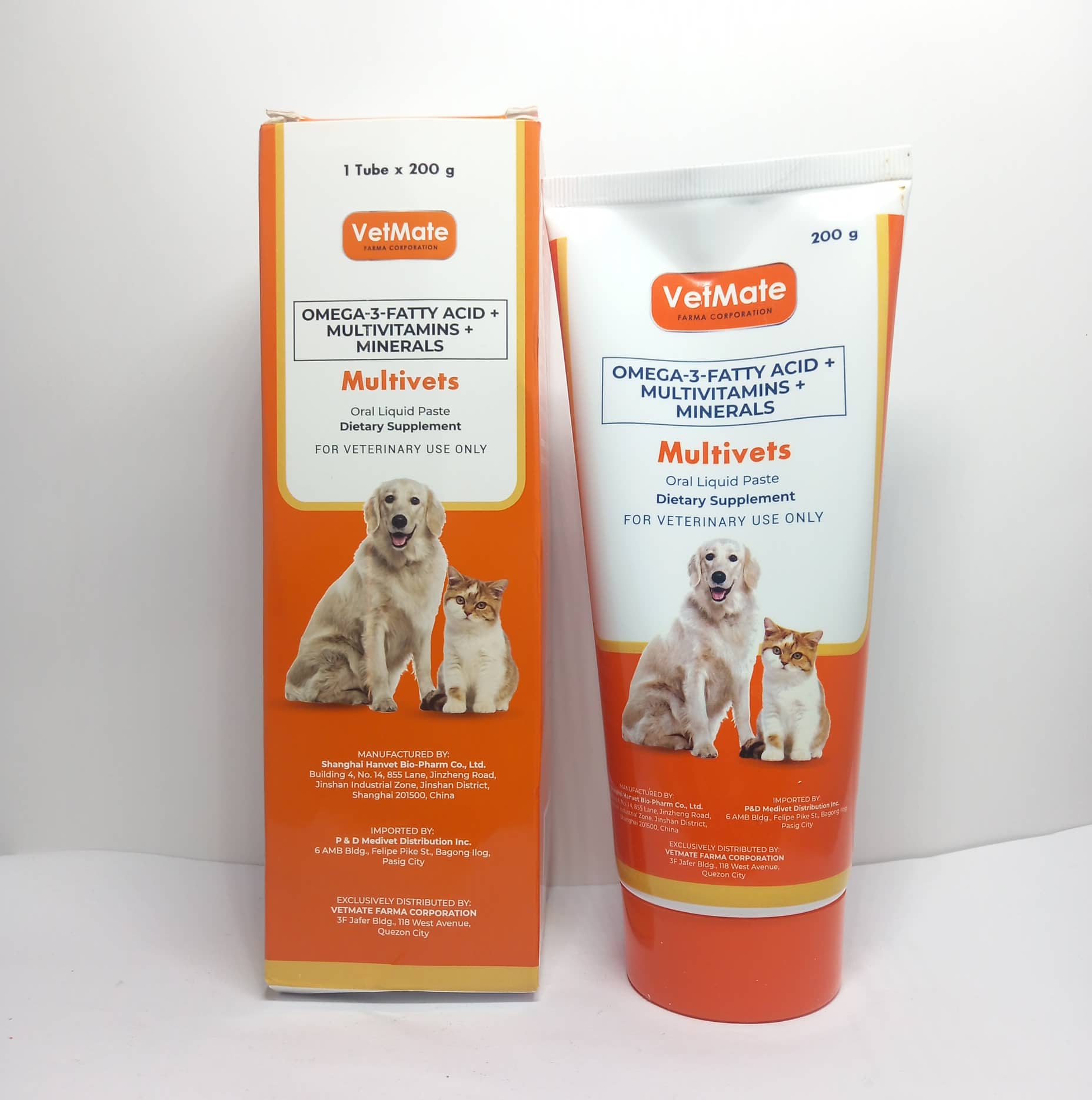 [VET SUPPORT] VetMate MULTIVETS 200g Oral Liquid Paste Dietary ...