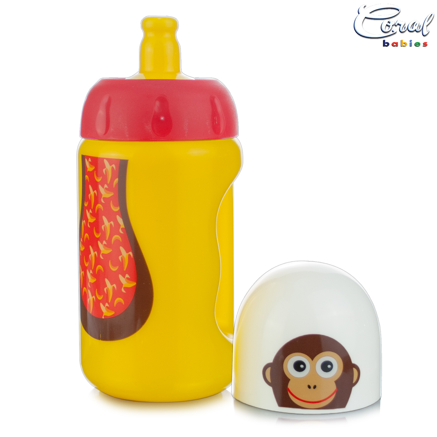 Coral Babies 10oz Non-Spill Training Cup with Hard Spout and Handle ...