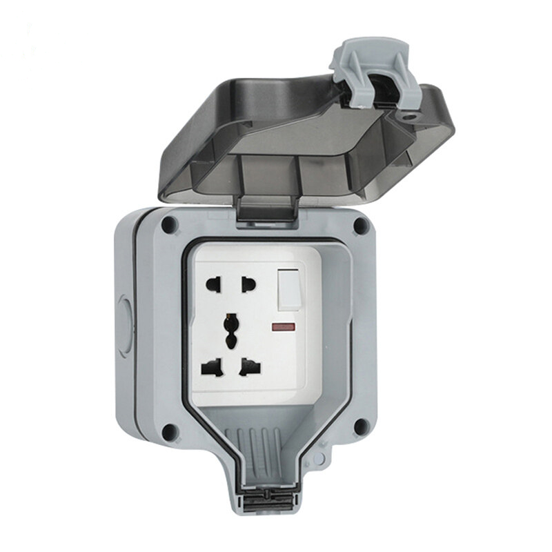 Outdoor Waterproof Socket IP66 Rainstorm-proof Charging Socket ...