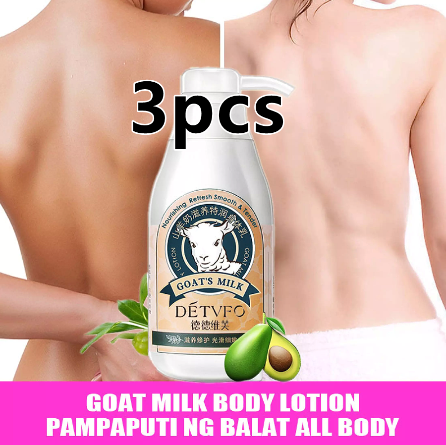 Goat Milk Whitening Body Lotion Effective for Dry Skin Permanent Whitening Baby Lotion Skincare ...