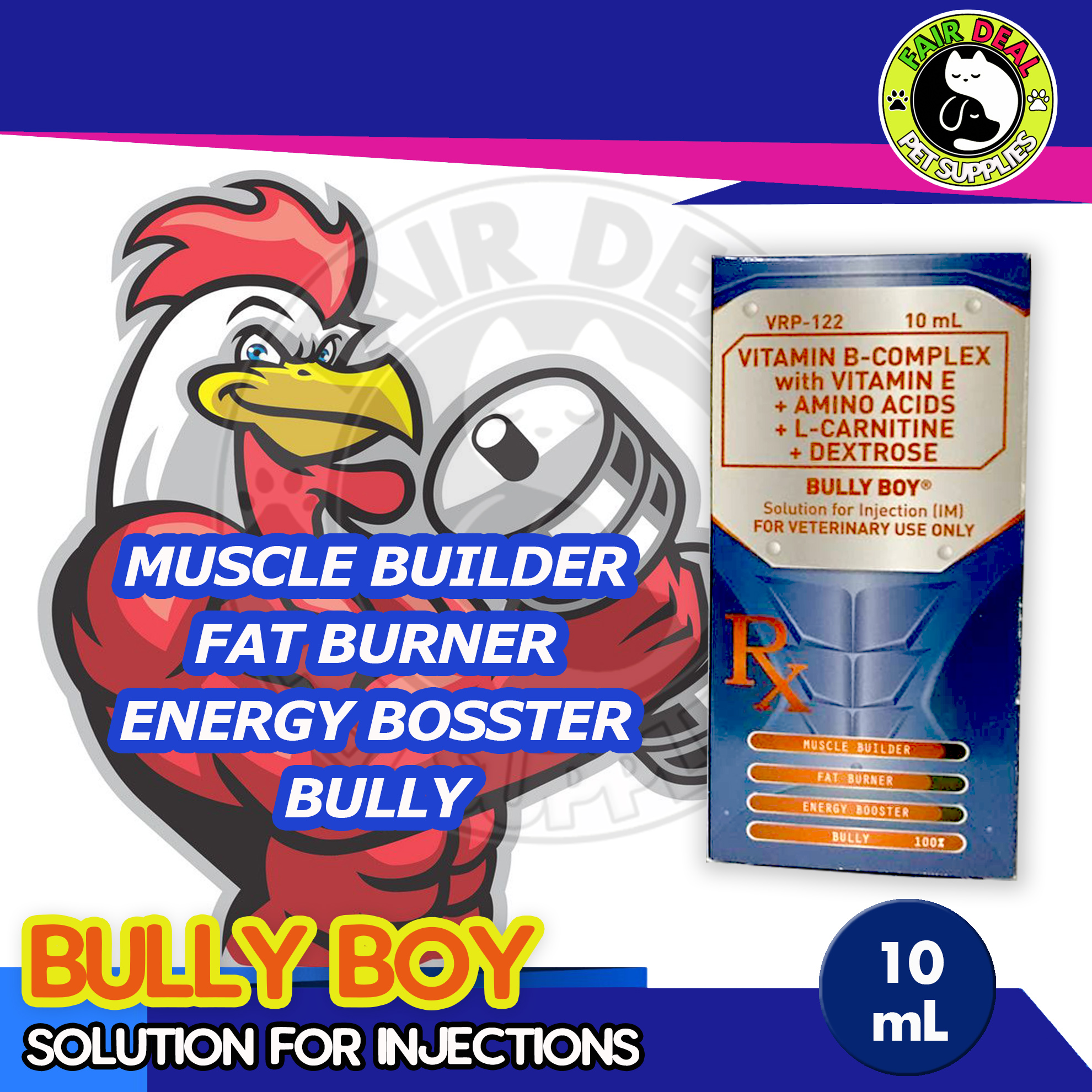BULLY BOY Muscle Builder(10 ml/50 ml) | Lazada PH