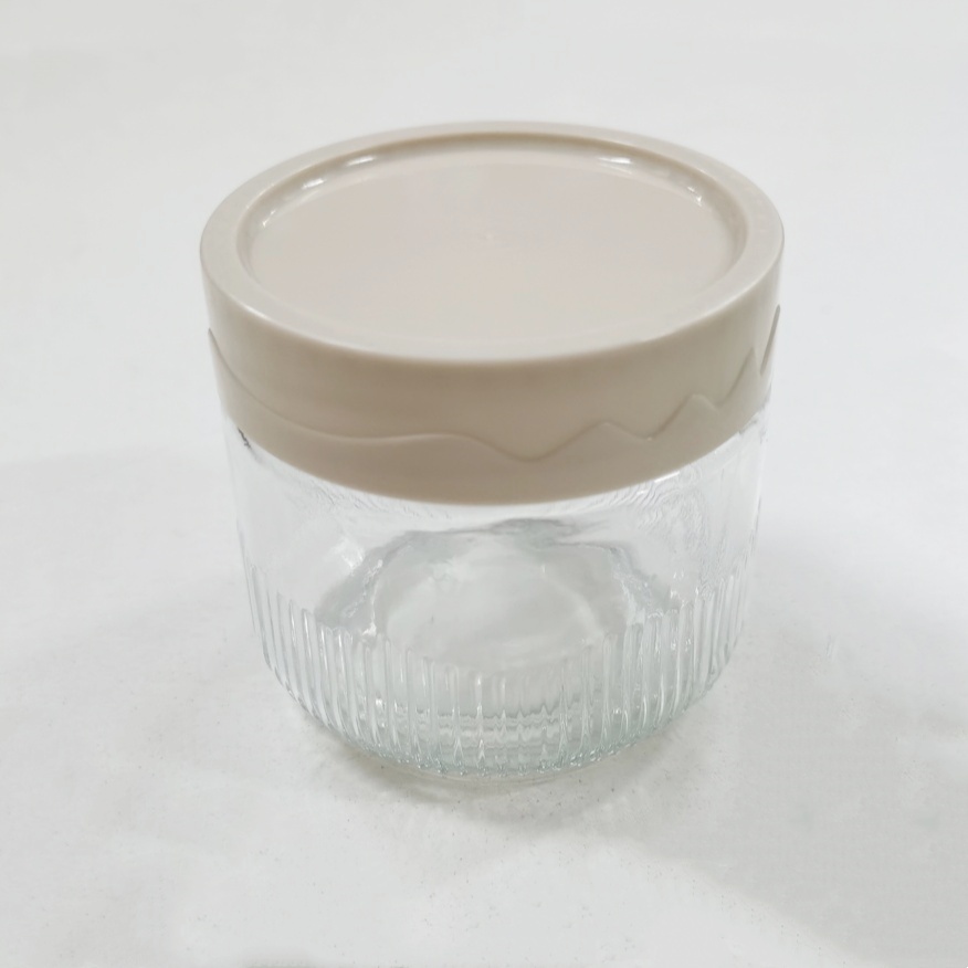 250ML Food Grade Sealed Fully Enclosed Glass Storage Jars Moisture ...