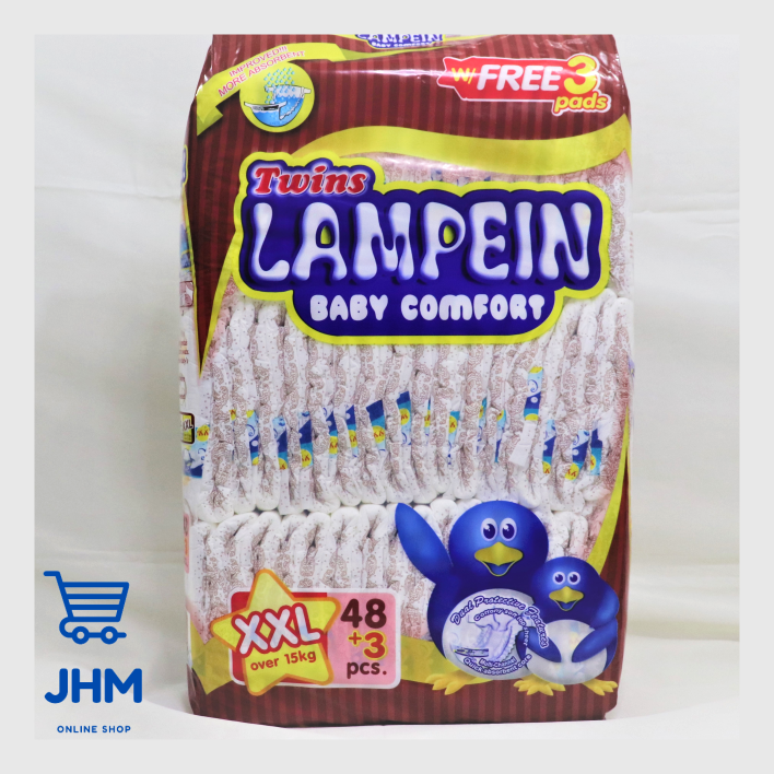 Twins LAMPEIN Baby Comfort [XXL] 48+3 | Lazada PH