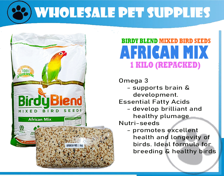 BIRDY BLEND Mixed Bird Seeds (AFRICAN MIX) 1kg | Lazada PH