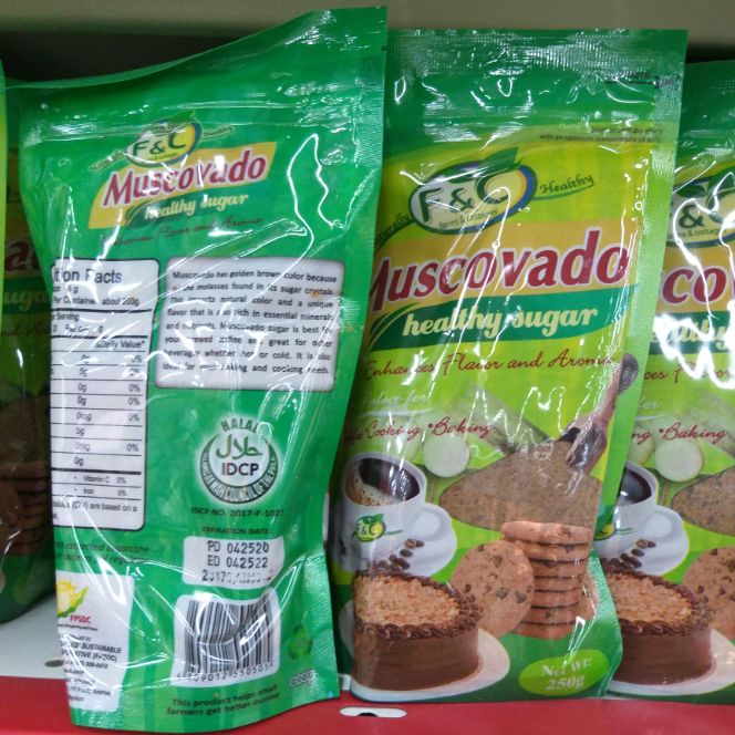 F & C Muscovado sugar (250g.× 2packs) | Lazada PH