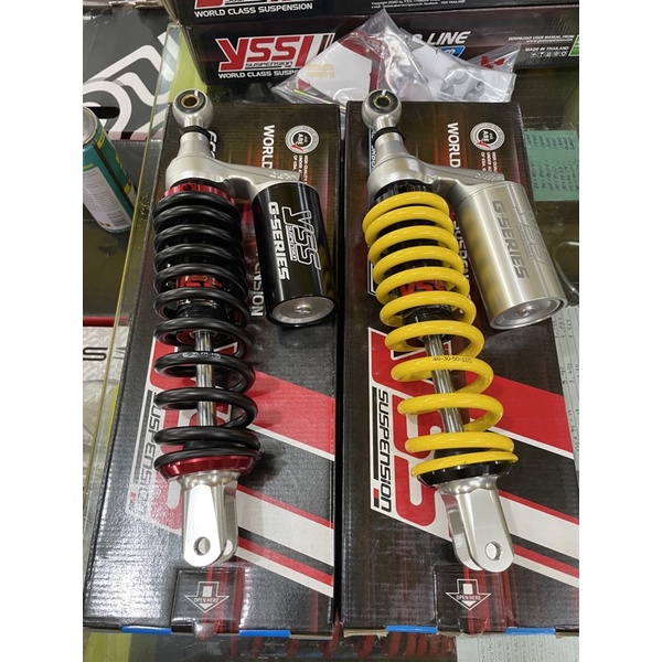 YSS G-Series Mono Shock For Mio, Beat, Click (300mm and 3300mm) 631 Code and 100 Original ...