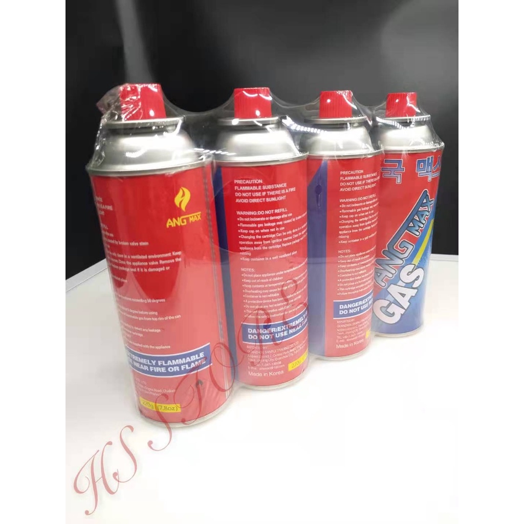 New Original No.1 MAXPLUS/ANGMAXGAS butane gas for portable stove ...