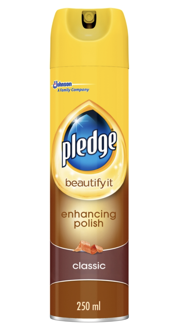 Pledge Furniture Enhancing Wood Polish Lemon 250mL | Lazada PH