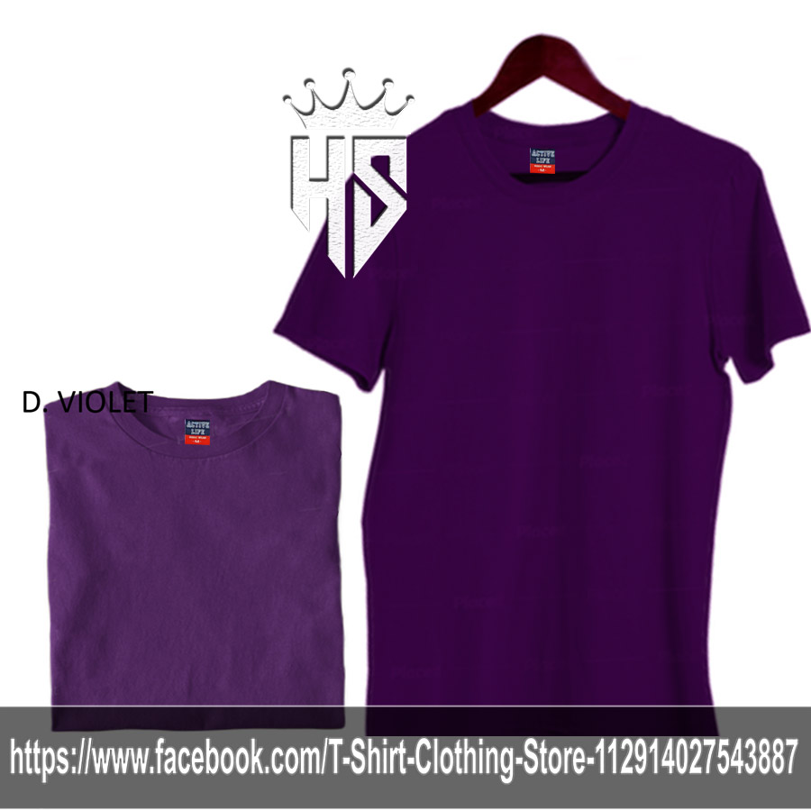 ACTIVE LIFE PLAIN UNISEX TSHIRT | Lazada PH