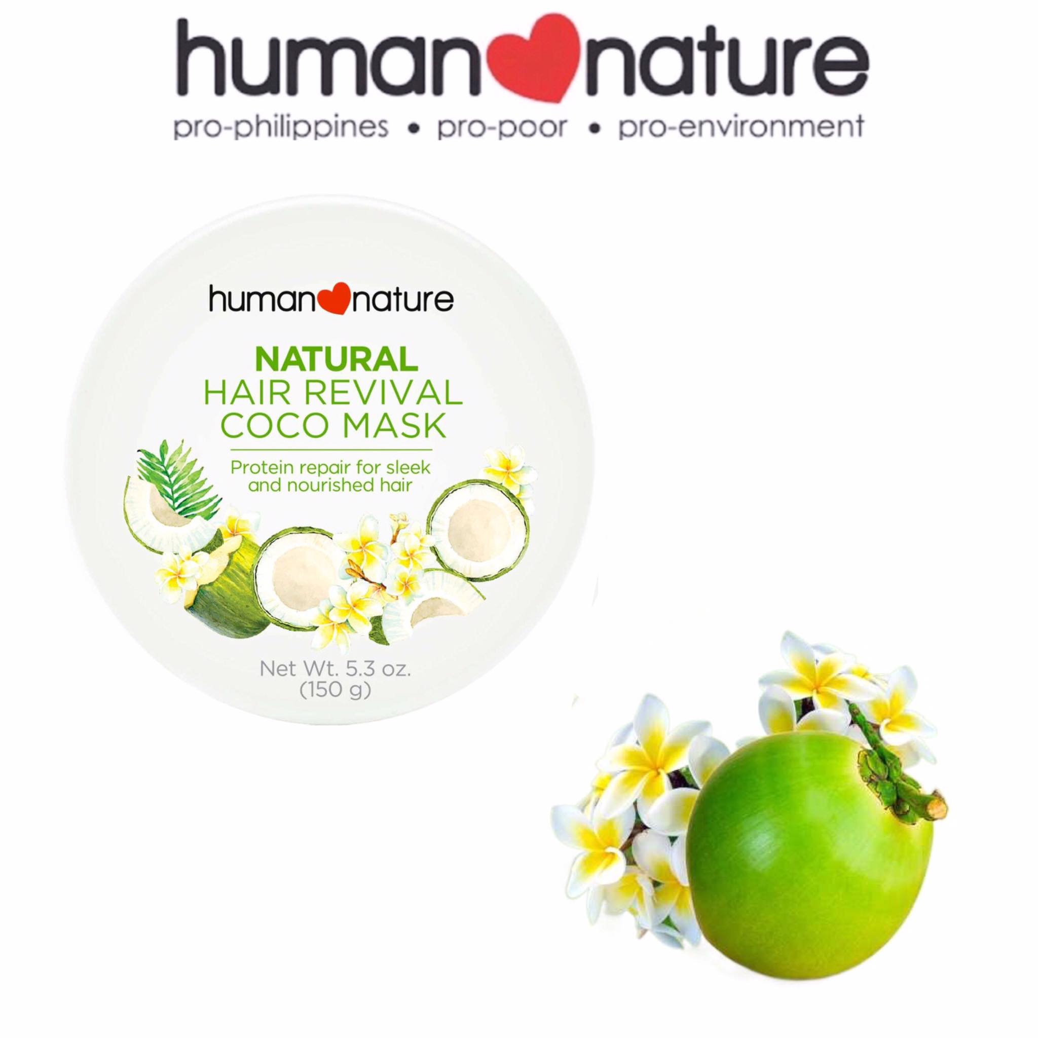 Human Nature Natural Hair Revival Coco Mask -150g | Lazada PH